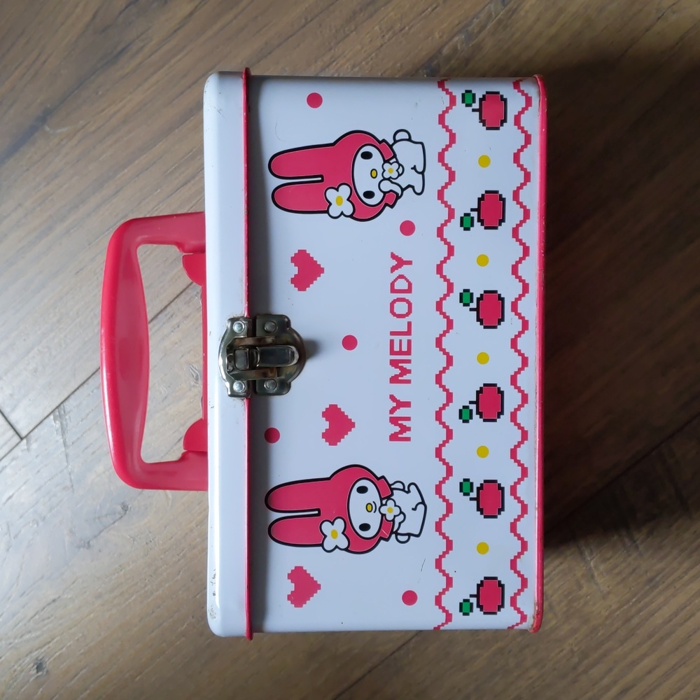 Vintage Authentic Sanrio Metal My Melody Box With Han… - Gem